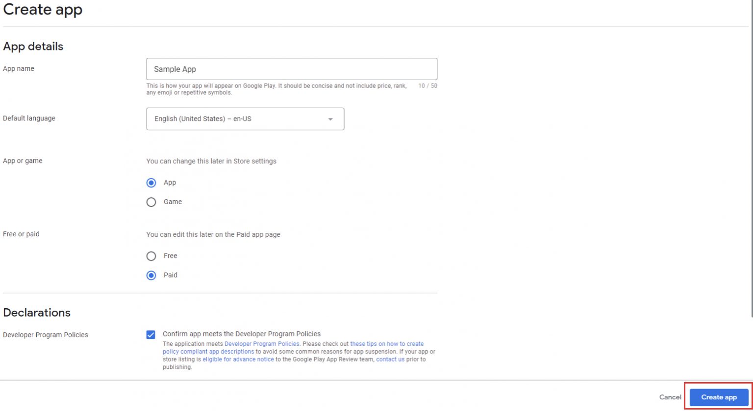 Google Play Console Guide